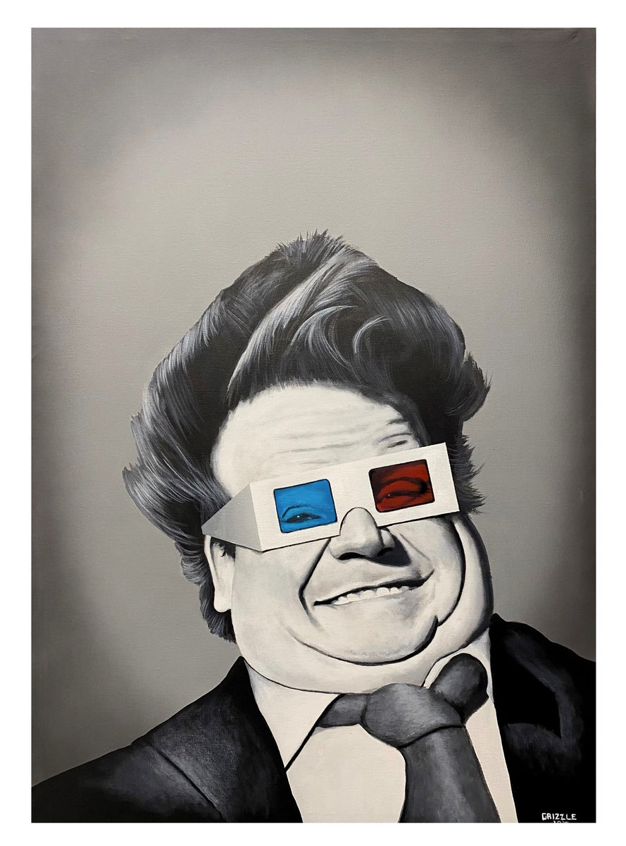 "3D Chris", Print! – David Grizzle Art