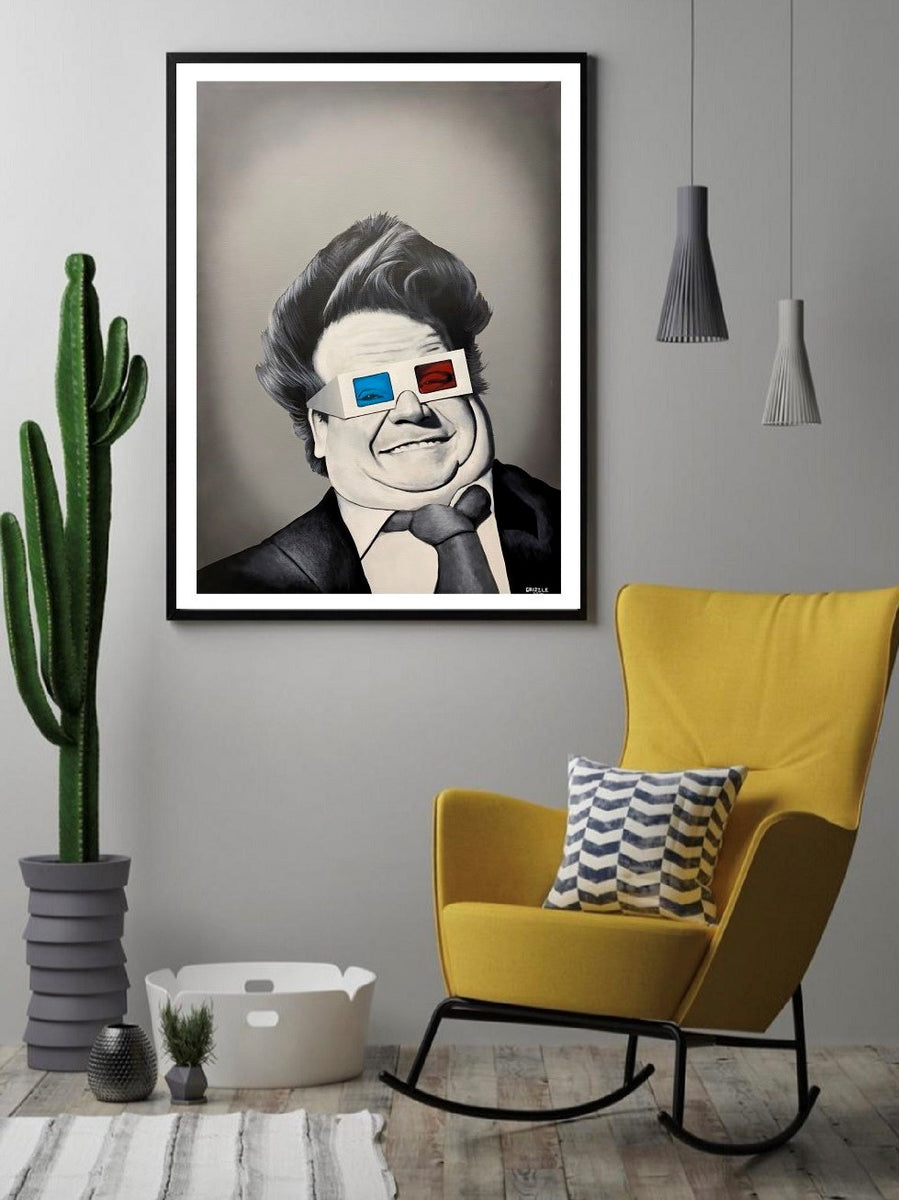 "3D Chris", Print! – David Grizzle Art