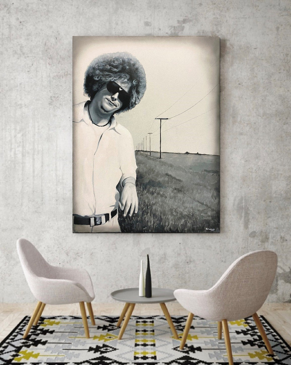 "Alligator Dave Print" 2023 – David Grizzle Art
