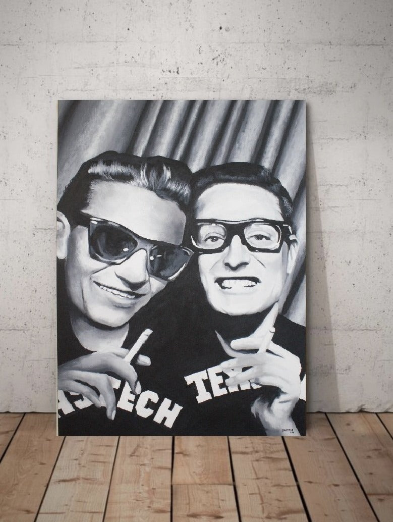 Buddy and Waylon Texas Tech Print! – David Grizzle Art