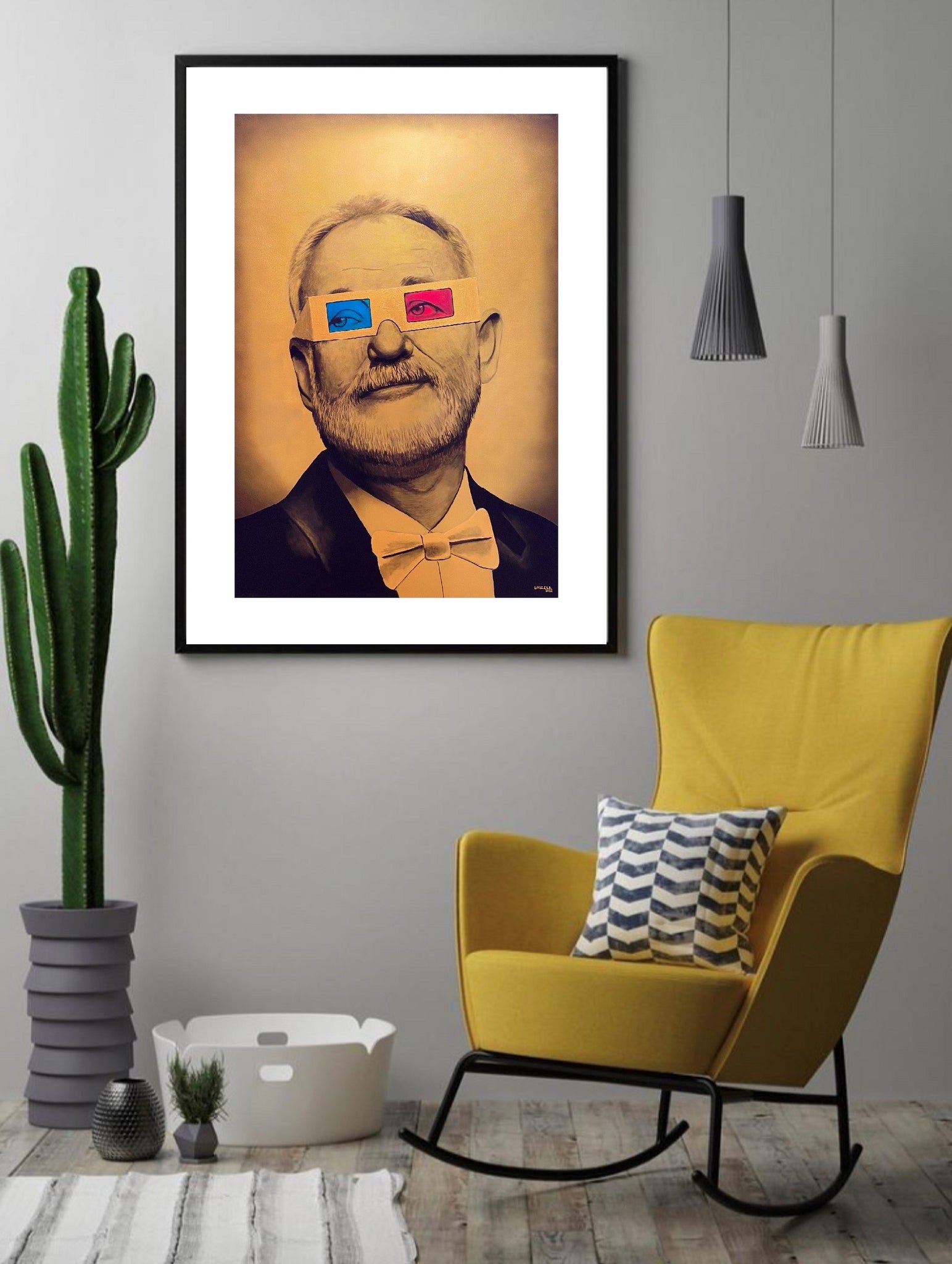 "24k Gold Bill Murray" Print! – David Grizzle Art
